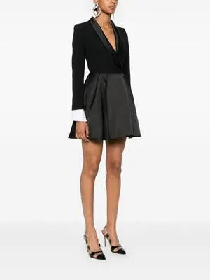 Elisabetta Franchi Pleated Mini Dress