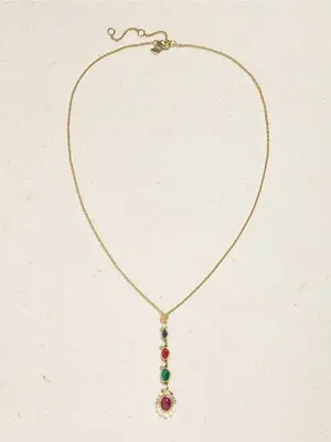 AMRAPALI LONDON Navratna Multi-stone Necklace