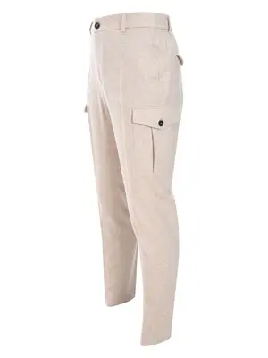 Peserico Mélange Cargo Trousers