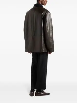 Prada Shearling-lined Leather Jacket