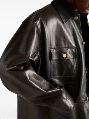 Prada Shearling-lined Leather Jacket