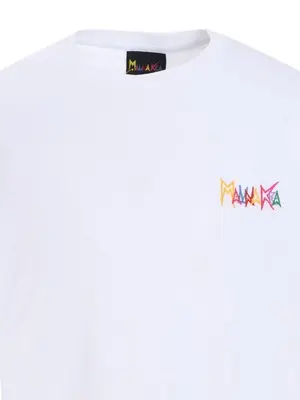 MAUNA KEA Heritage Logo-embroidered T-shirt - White