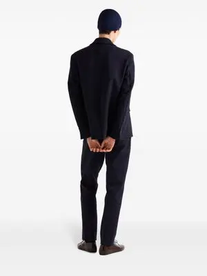Prada Pressed-crease Trousers