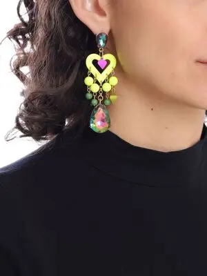 AMIR SLAMA Drop Design Earrings