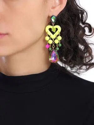 AMIR SLAMA Drop Design Earrings