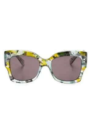 Chloé Butterfly-frame Sunglasses - Green