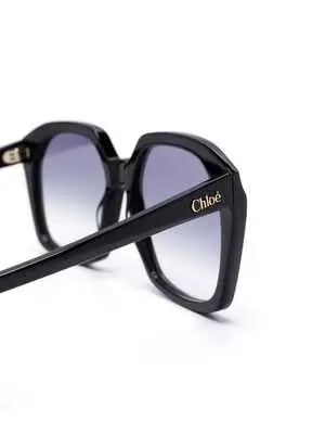 Chloé Square-frame Sunglasses - Black