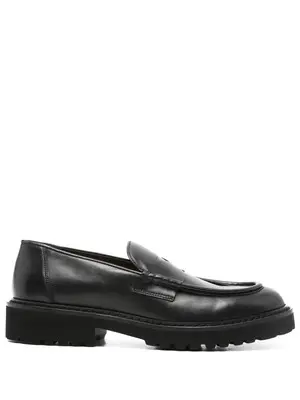 DOUCAL'S Leather Penny Loafers