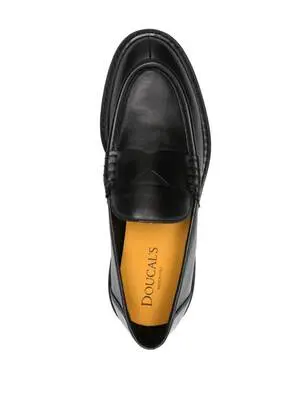 DOUCAL'S Leather Penny Loafers