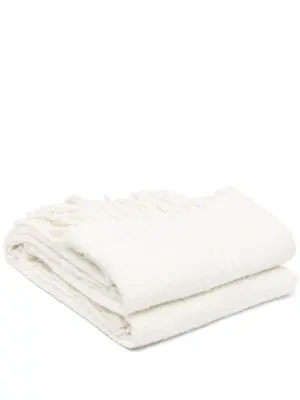 ARLOTTA CASHMERE Snow Blanket - White