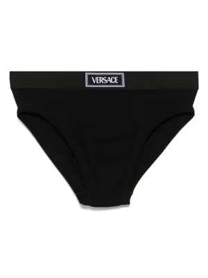 Versace 90s Logo Briefs - Black