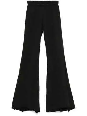 ENTIRE STUDIOS Flared Track Pants - Black