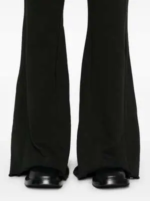 ENTIRE STUDIOS Flared Track Pants - Black