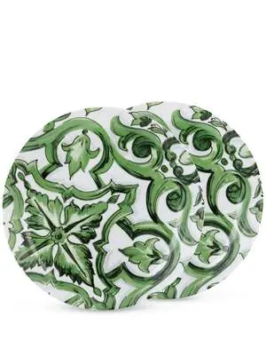 Dolce & Gabbana Porcelain Dinner Plates - Green