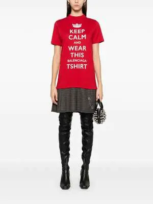 Balenciaga Keep Calm Midi Dress