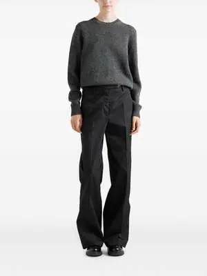Prada Triangle-logo Trousers