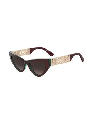 Moschino Logo-plaque Sunglasses