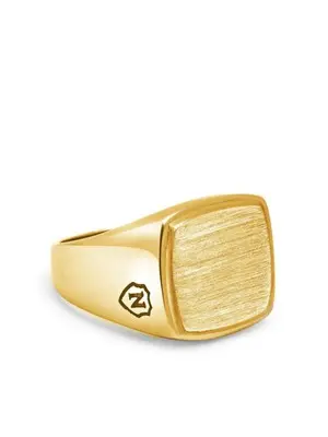 NIALAYA JEWELRY Brushed Signet Ring
