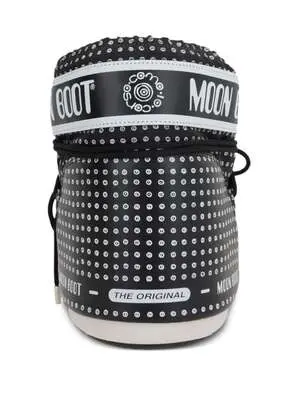 Moon Boot Logo-print Snow Boots - Black