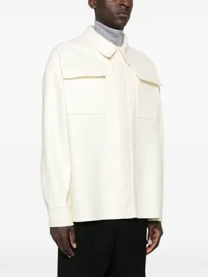 JIL SANDER Felted Shirt - Neutrals