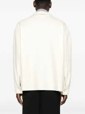 JIL SANDER Felted Shirt - Neutrals