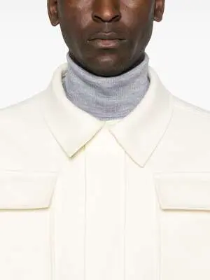 JIL SANDER Felted Shirt - Neutrals