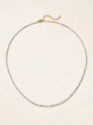 Jia Jia Cubist 14-karat Gold Diamond Necklace - Gray