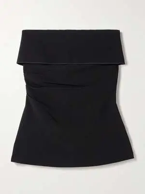 Proenza Schouler Felicity Strapless Layered Top - Black