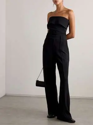Proenza Schouler Felicity Strapless Layered Top - Black