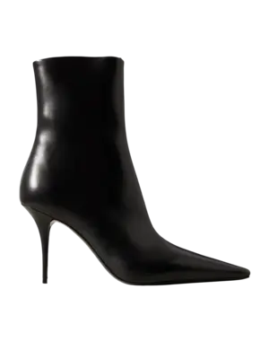 SAINT LAURENT SAINT LAURENT Ashley Leather Ankle Boots