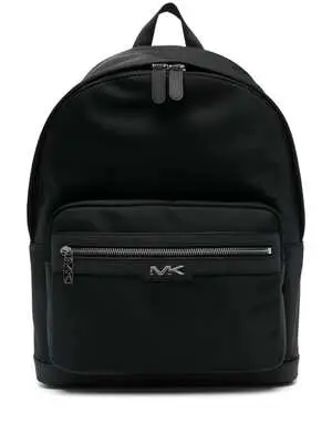 Michael Kors Logo-plaque Backpack - Black