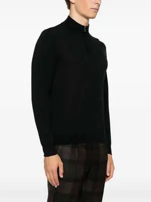 Fedeli Favonio Sweater - Black