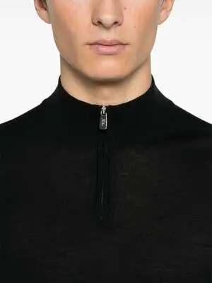 Fedeli Favonio Sweater - Black