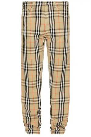 Burberry Icon Check Trousers