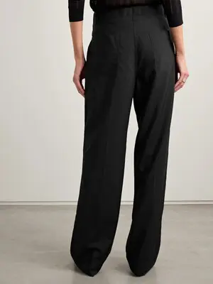 Veronica De Piante Avery Grain De Poudre Wool Pants