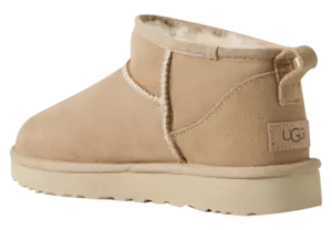 UGG Classic Ultra Mini Shearling Boots - Neutrals
