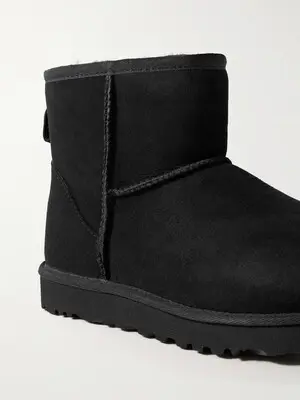 UGG Classic Mini Ii Shearling Boots - Black