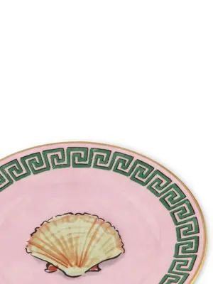 GINORI 1735 Il Viaggio Di Nettuno Bread Plate - Pink