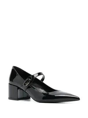 Valentino Garavani 50mm Vlogo Locker Mary-jane Pumps
