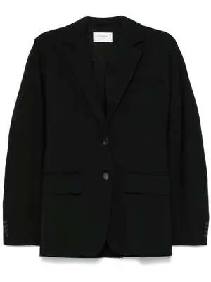 Sportmax Virgin Wool Interlock Twill Blazer