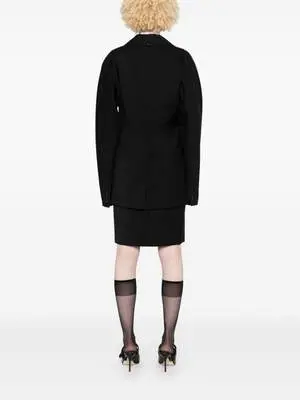 Sportmax Virgin Wool Interlock Twill Blazer