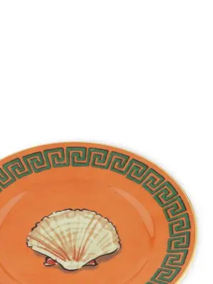GINORI 1735 Il Viaggio Di Neptuno Bread Plate - Orange