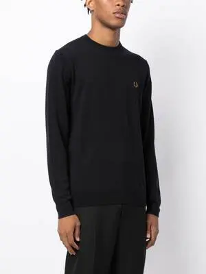Fred Perry Logo-embroidered Sweater