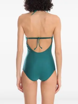AMIR SLAMA Halterneck Swimsuit