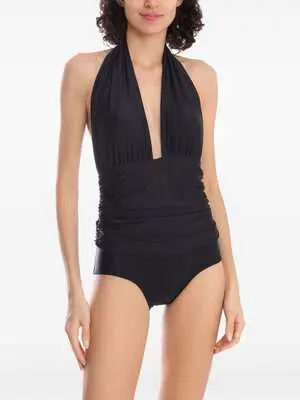 AMIR SLAMA Draped Swimsuit