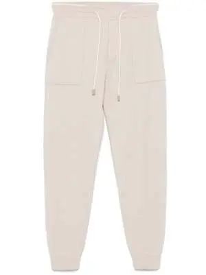D4.0 Ribbed Track Pants - Neutrals