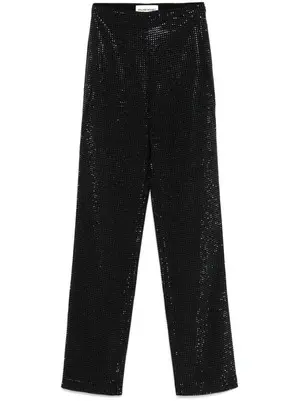 Roland Mouret Black Wash Pants For Women