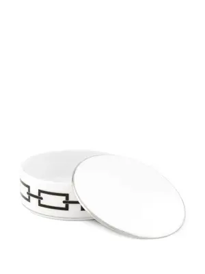 GINORI 1735 Catene Trinket Box - White
