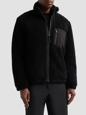 Vince Faux-sherpa Zip-up Jacket