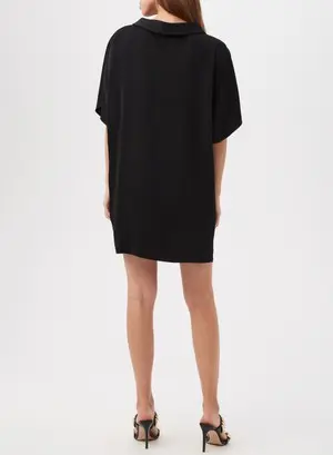 Trina Turk Honeysuckle Shift Dress - Black